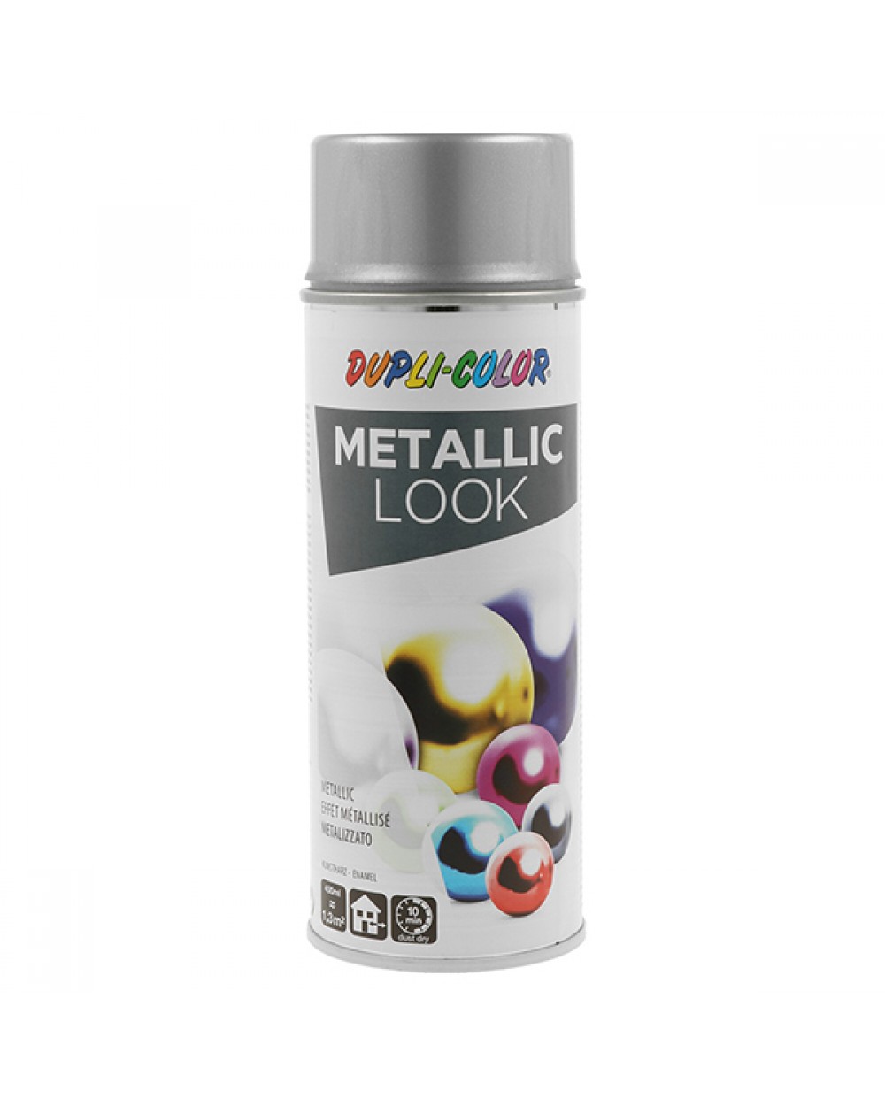 Dupli-Color Ακρυλικό Μεταλλικό Σπρέι Ασημί 400ml | MasterColor