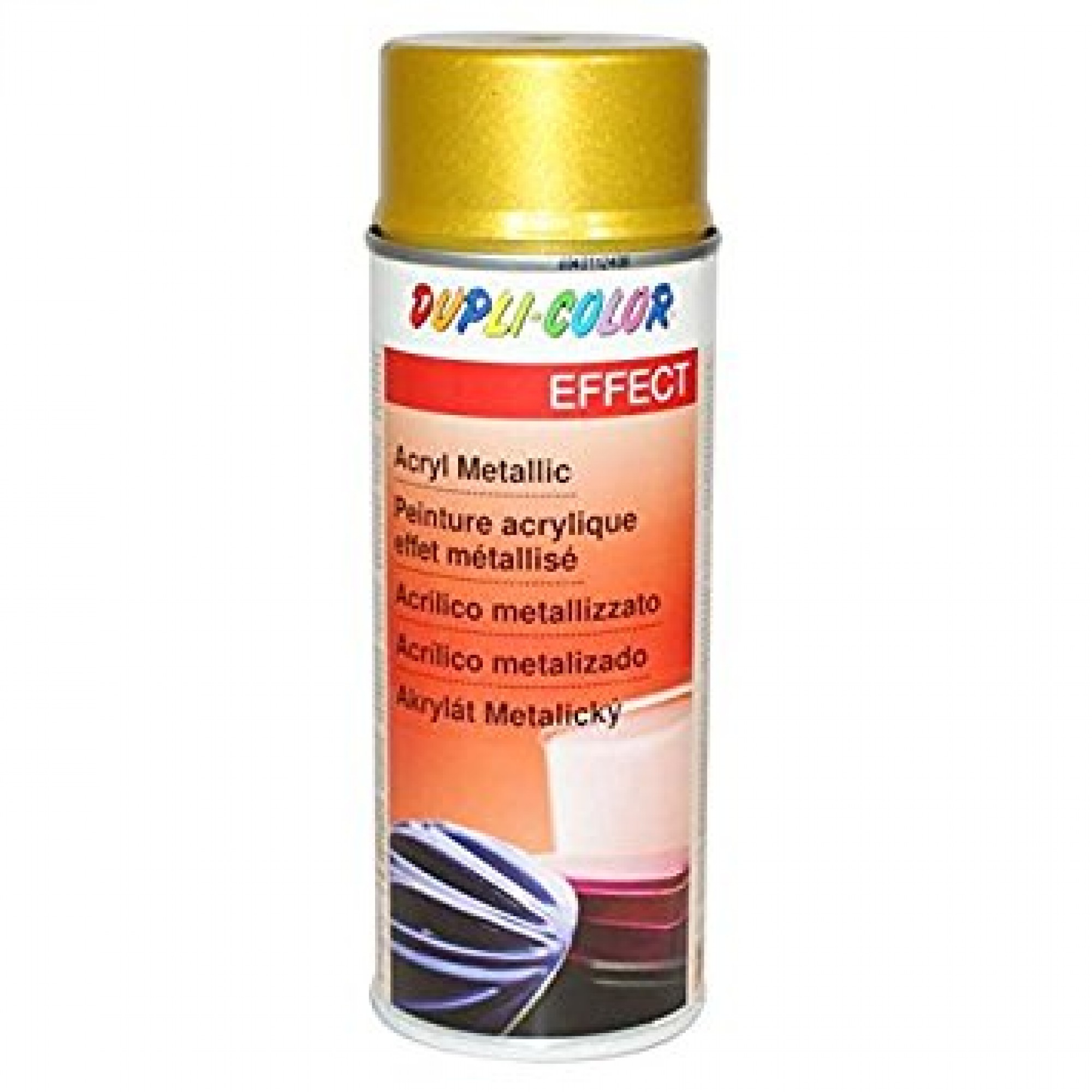 Dupli-Color Ακρυλικό Μεταλλικό Σπρέι Χρυσό 400ml | MasterColor