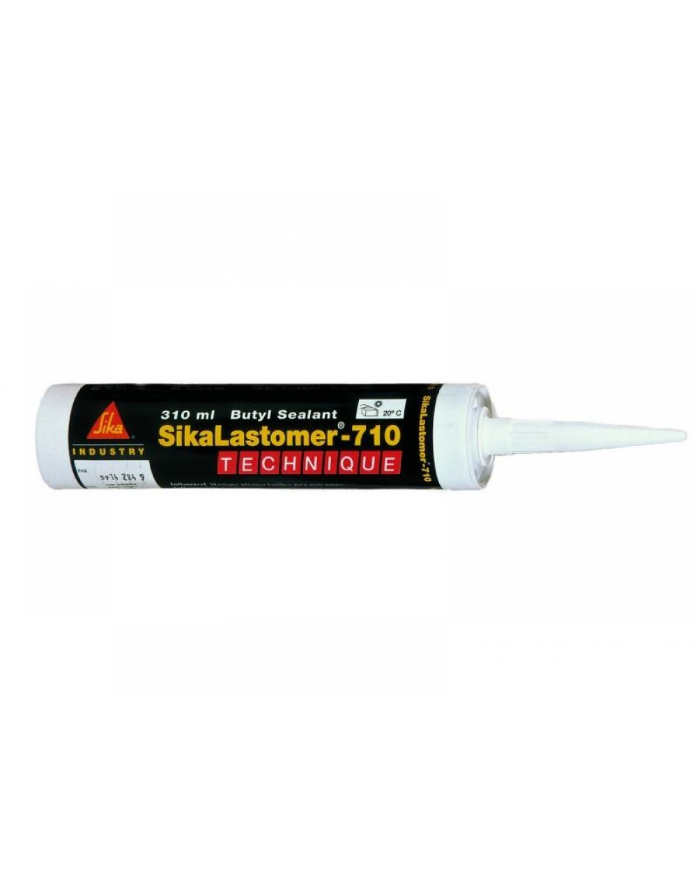 Sika Lastomer 710 Σφραγιστικό (Μαύρο) 300ml | MasterColor